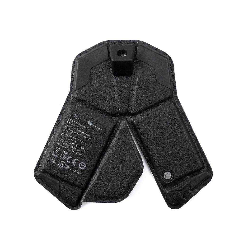 OriMouse｜ 0.5秒で薄さ5ミリからフルサイズマウスに変形する折り紙構造のワイヤレスマウス